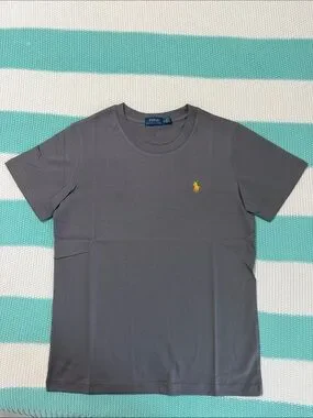 Polo Ralph Lauren | Tops | Polo By Ralph Lauren Charcoal Crewneck Tee ...
